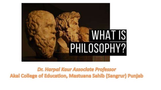 Concept of philosophy | PPT