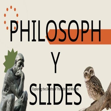 Philosophy : Introduction to Philosophy. | PPTX