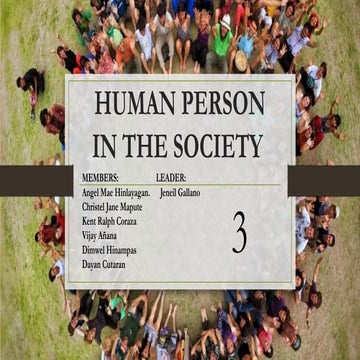 PHILOSOPHY Human Person in the Society.pptx