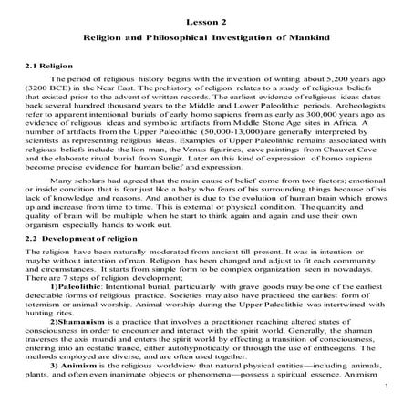 Introduction to World Religions | PPT