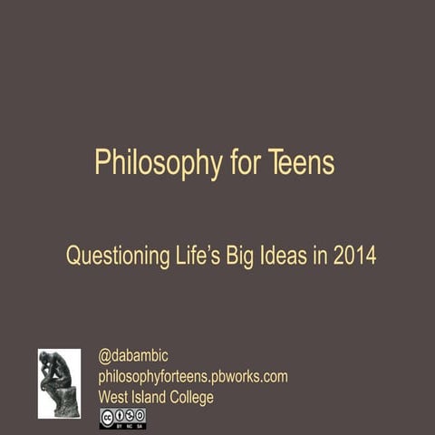 Philosophy for Teenagers | PPT