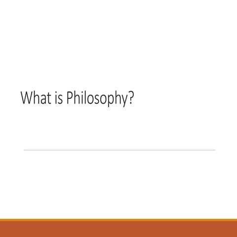 Philosophy Intro for educational pur.ppt