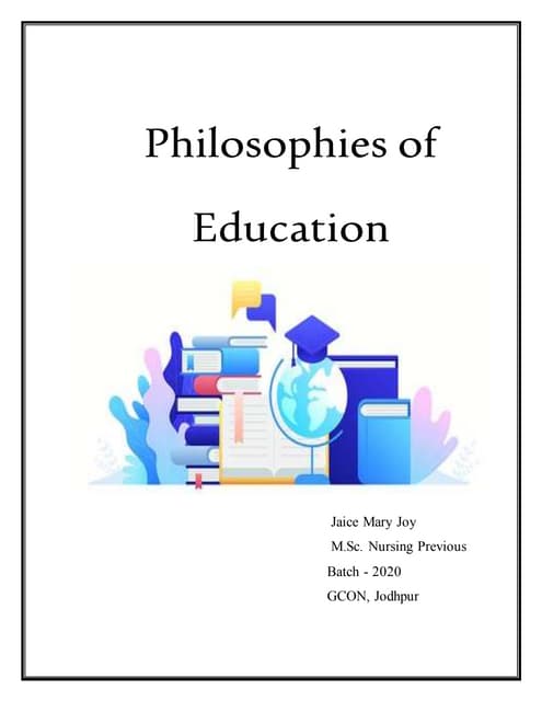 Philosophical and psychological foundations of curriculum | DOCX | Primary Education | Education