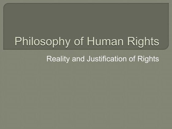 Human rights | PDF