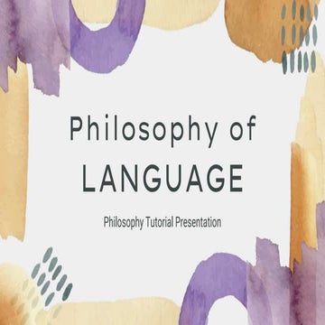 Inquiry on the Philosophy of Language.pptx