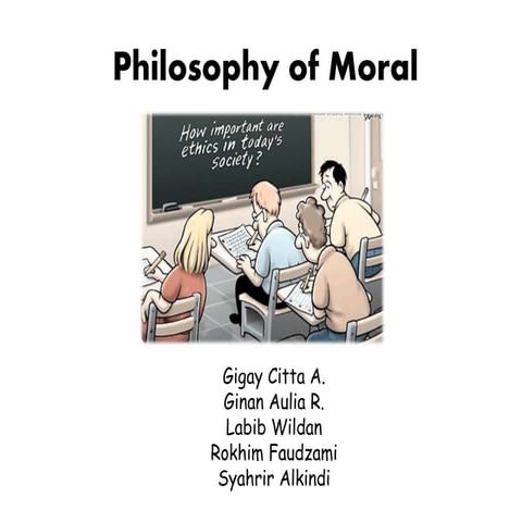 Philosophy of moral | PPTX