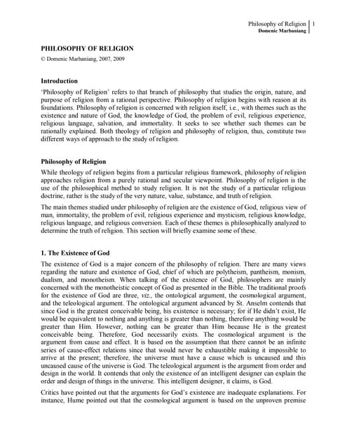 Lecture 5 theisms | PPT