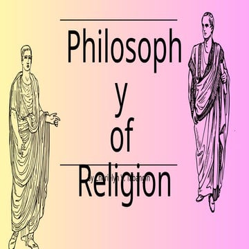 Philosophy of Religion-philosophy of religion | PPTX