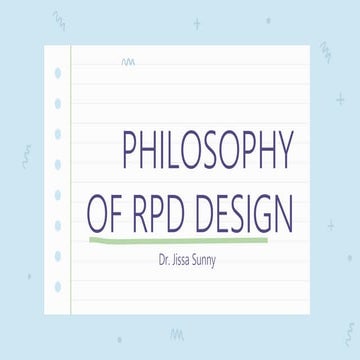 Philosophy of rpd | PPTX