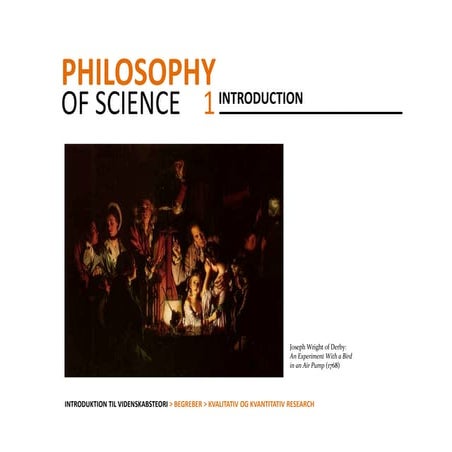 Philosophy of science and research | PDF