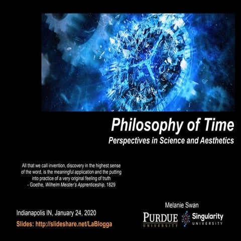 Philosophy of Time, Science, and Aesthetics | PPTX