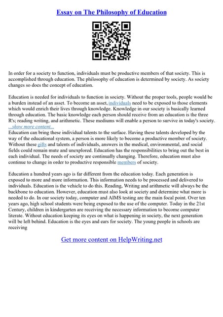 Introduction to education | PPTX