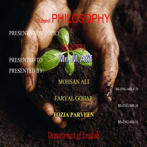 Philosophy presentation | PPTX