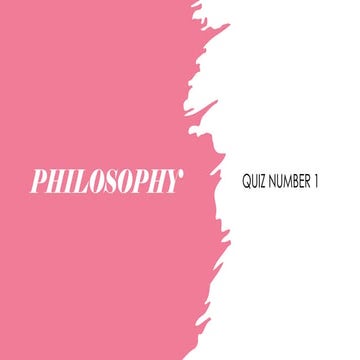 philosophy quiz number 1.pptxAKHD ...