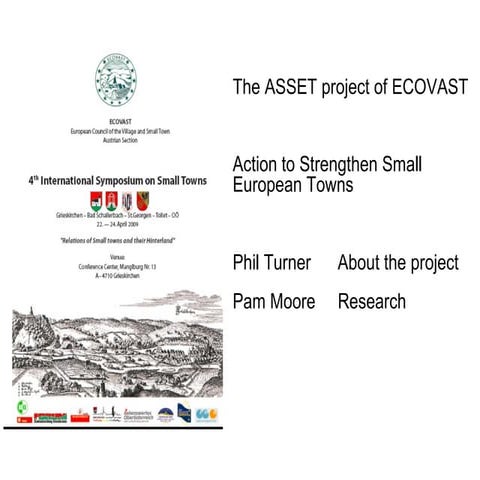 Phil Turner Pam Moore The Asset Of The Project ECOVAST | PPT