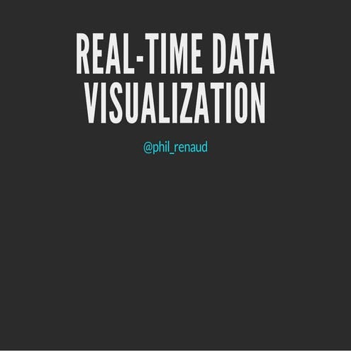 Realtime Data Visualization | PDF | Web Design and HTML | Internet