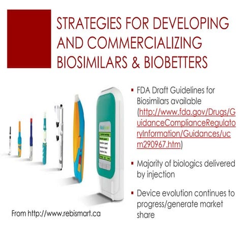 Strategies for Developing & Commercializing Biobetters & Biosimilars ...