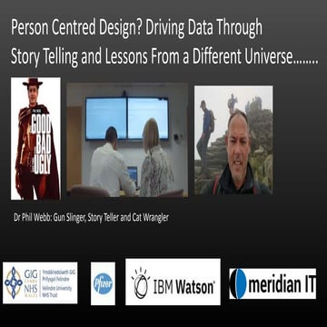 Dr. Phil Webb (Velindre University NHS Trust) - Data-driven systems medicine | PPT