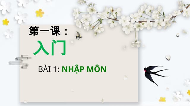 Doc thu Giao trinh Han ngu 1 (Tap 1 - Quyen Thuong) | PDF