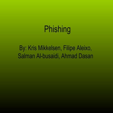 Phishing | PPT