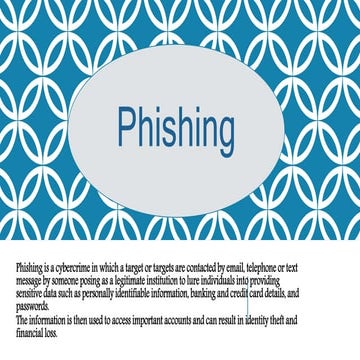 Phishing | PPTX