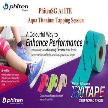 Aqua Titanium Tapping Session | PhitenSG | PPT