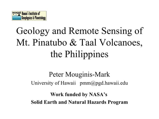Mount pinatubo case study | DOCX