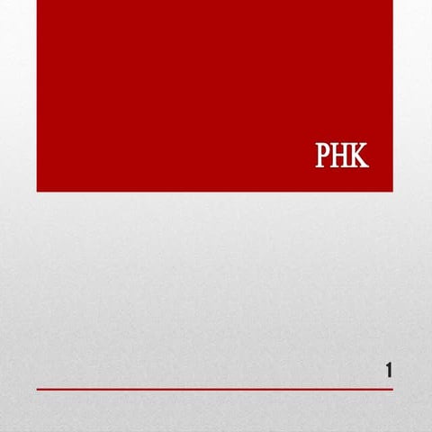 PHK | PDF