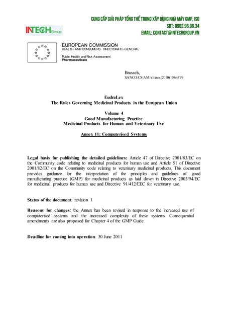 A GAMP Approach to Data Integrity, Electronic Records & Signatures ...