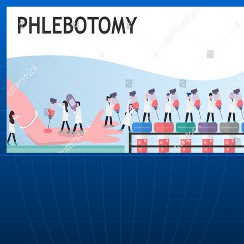 Phlebotomy is teaching healthcare workers on how to drawing blood from ...