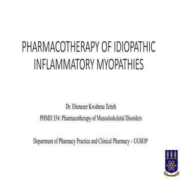 PHMD 354 Idiopathic inflammatory myopathies.pptx