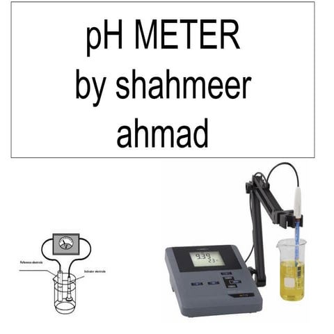 Comprehensive Guide on pH Meter – Principle, Types, Diagram & Uses | PDF