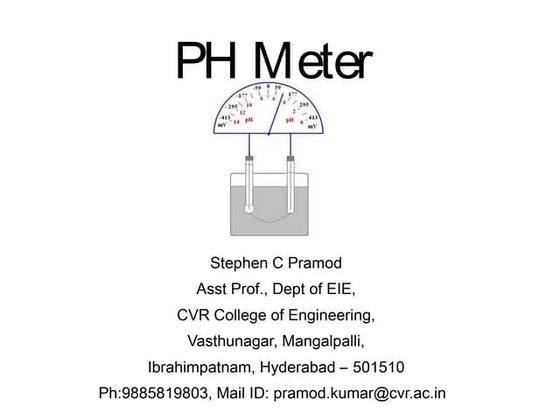 Ph meter | PPT