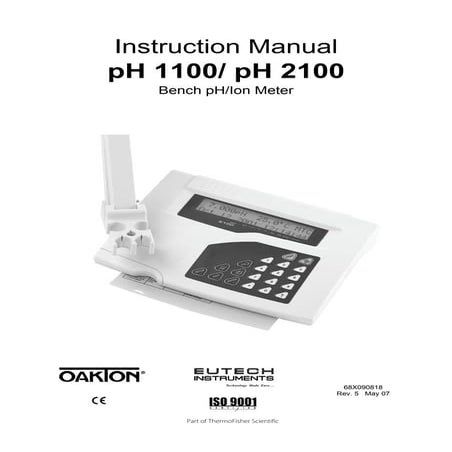 Intuition 6 Instruction Manual | PDF