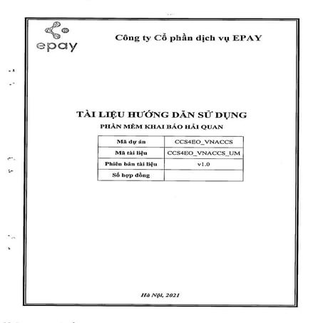 Phần mềm khai hq miễn phí cho doanh nghiệp | PDF