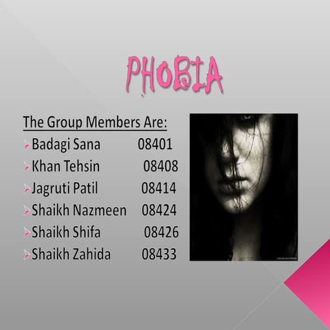 Phobia | PPT