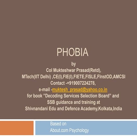 Phobia | PPTX