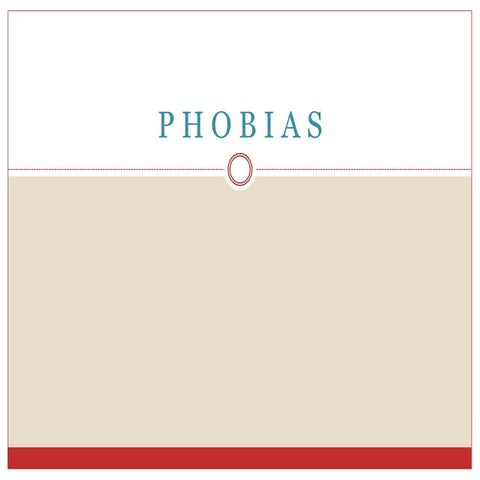 Phobias, phobias, phobias | PPTX
