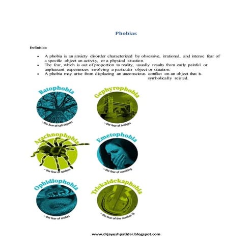 Phobias | DOCX