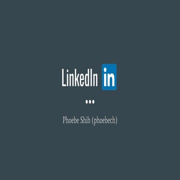 Linkedin Analysis Presentation | PDF