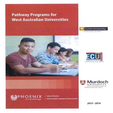 Pathway Programs for West Australian Universities | PDF | Education