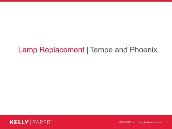 Kelly Paper Escondido Store Renovations | PPT