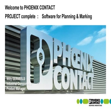 PHOENIX CONTACT - Project Complete - Software for Planning and Marking ...