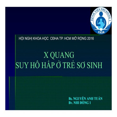 Suy hô hấp sơ sinh | PPT