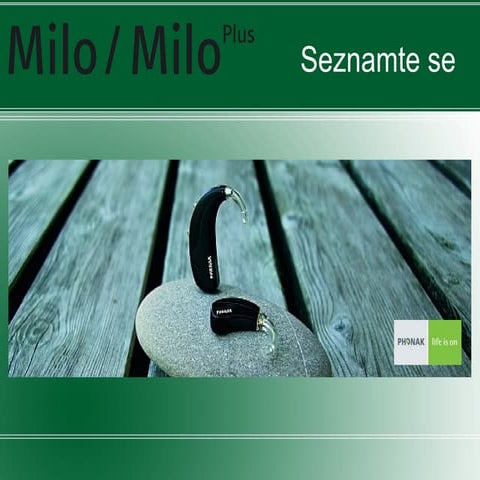 Sluchadla Phonak Milo/Milo Plus | PPT