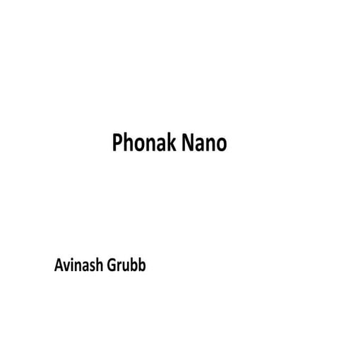 Phonak nano is an excellent new custom hearing system from bengal ...