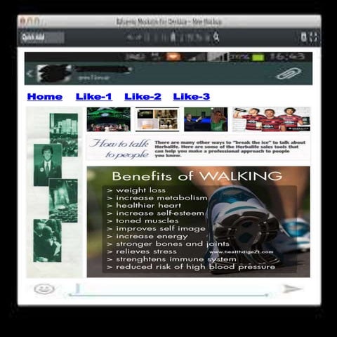 Phone page quick blog app | PPTX