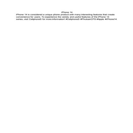 iPhone 14.docx