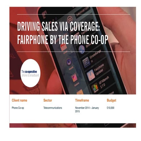 Phone Coop | PDF | Smartphones | Consumer Electronics