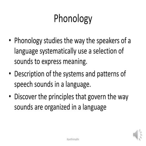 Phoneme | PPTX
